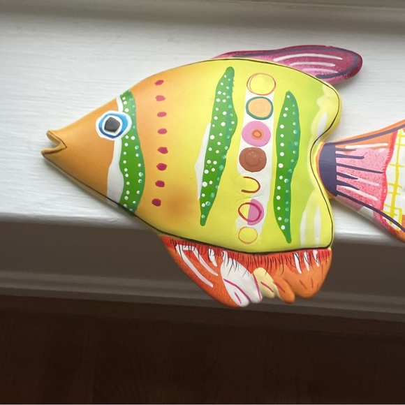 Wall Decor | Rainbow Fish Beach Wall Decor Art | Poshmark